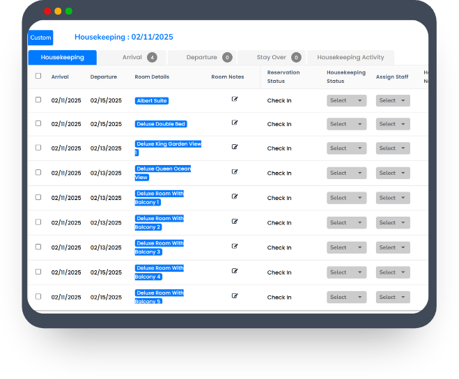 Hotel Housekeeping Management Module | Easy Innkeeping